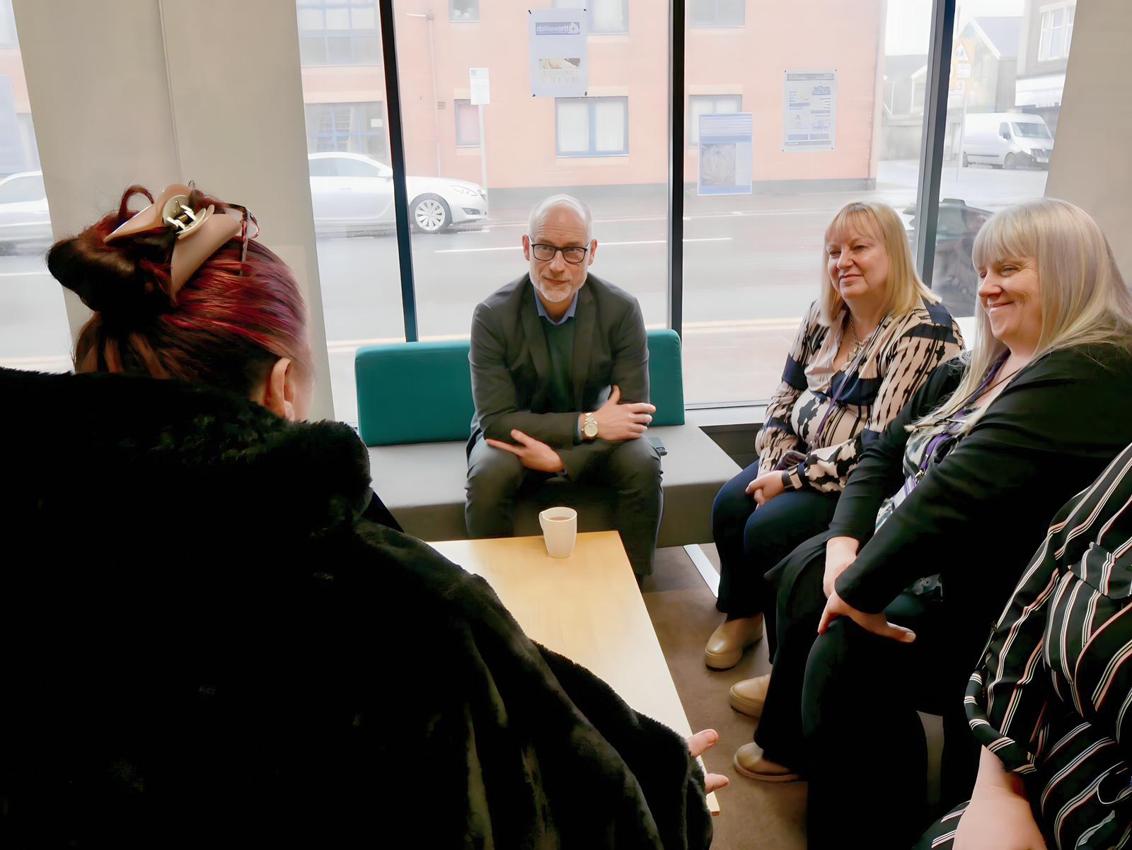 Stephen Kinnock MP visits The Wallich homelessness support in Port ...