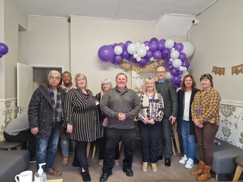 Stephen Kinnock MP visits The Wallich homelessness support in Port ...